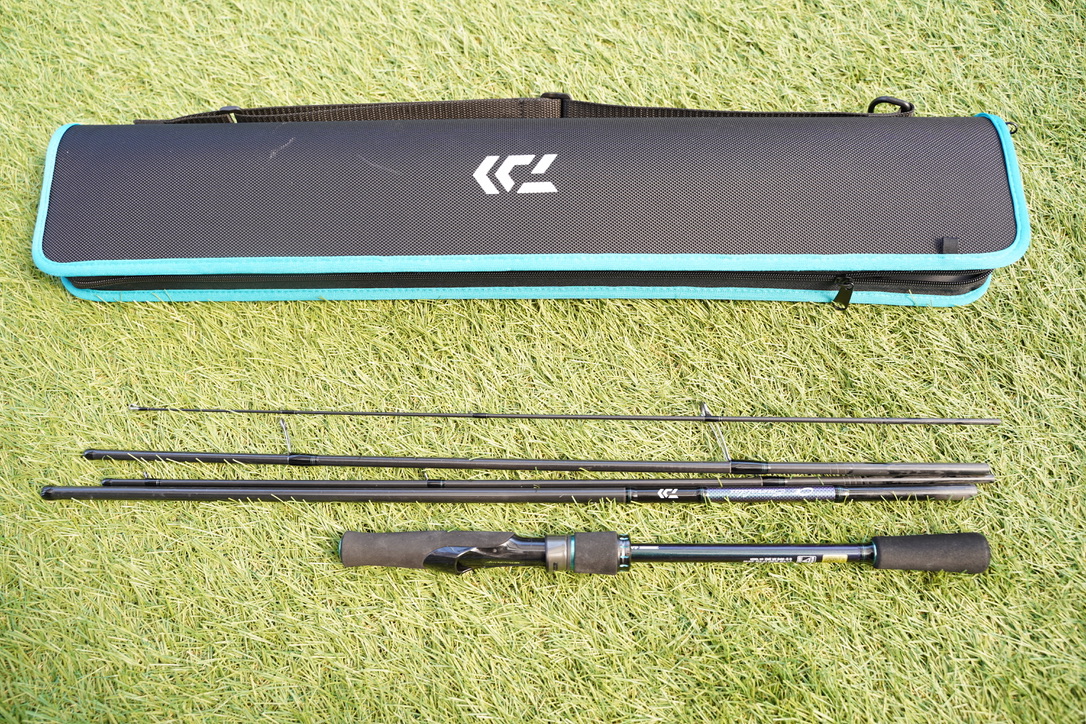 エメラルダスMXの5ピースのパックロッド「84m-5・N」をインプレ。 | たにせん